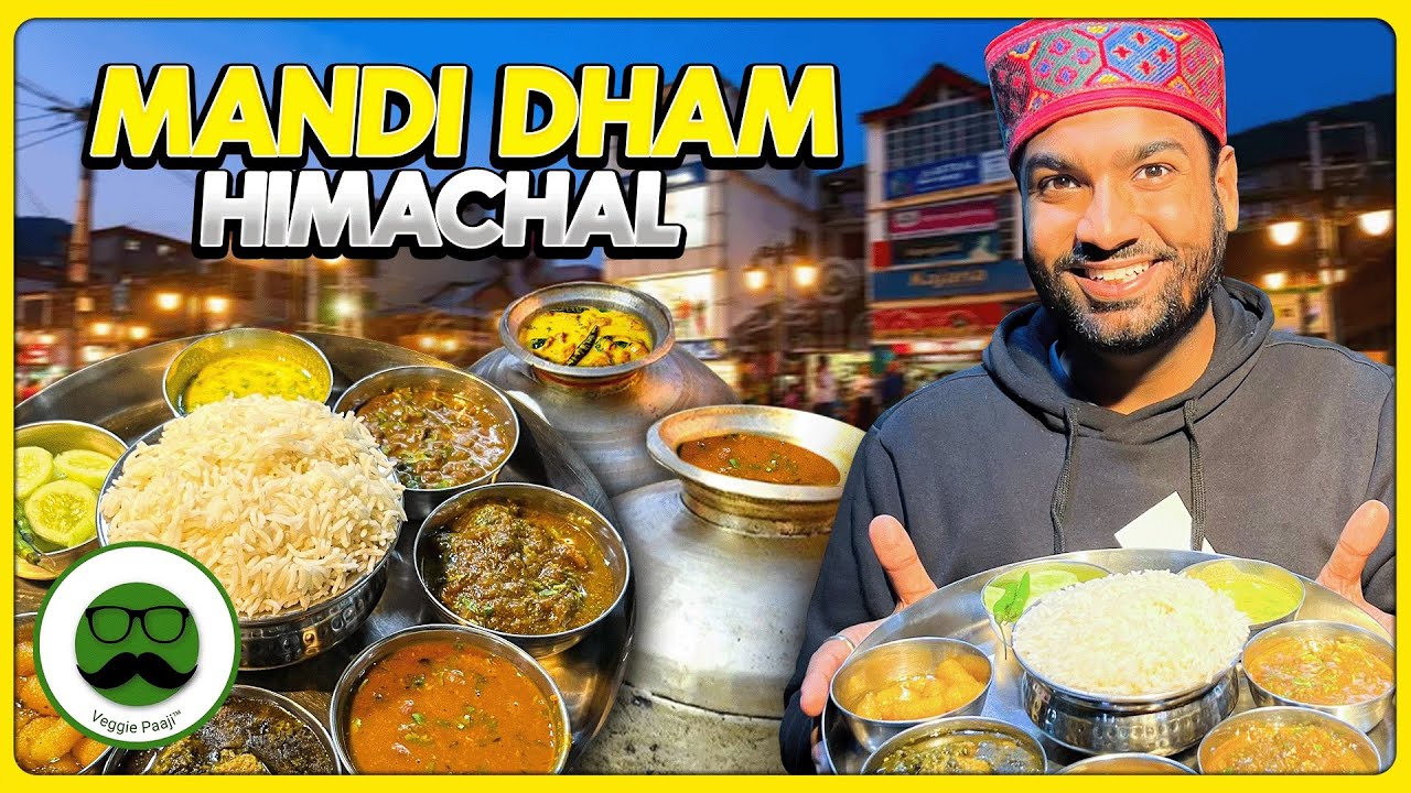 Authentic Mandiyali Dham in Mandi Himachal | Sharma Dhaba | Veggie ...