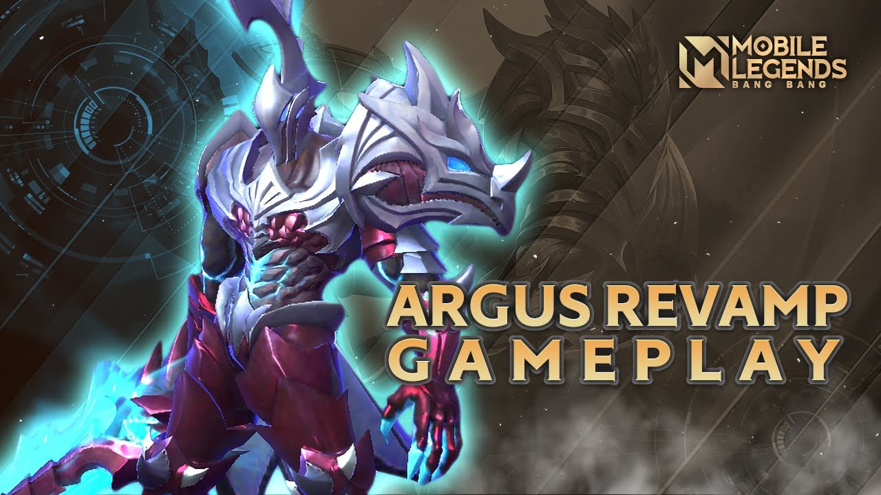 MOBILE LEGENDS ARGUS REVAMP GAMEPLAY - YouTube
