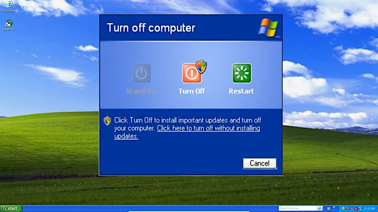Windows XP installs updates in 2024 - YouTube