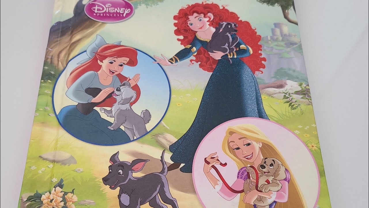 Princess and Puppies Disney princess book ! Disney Princess books ...