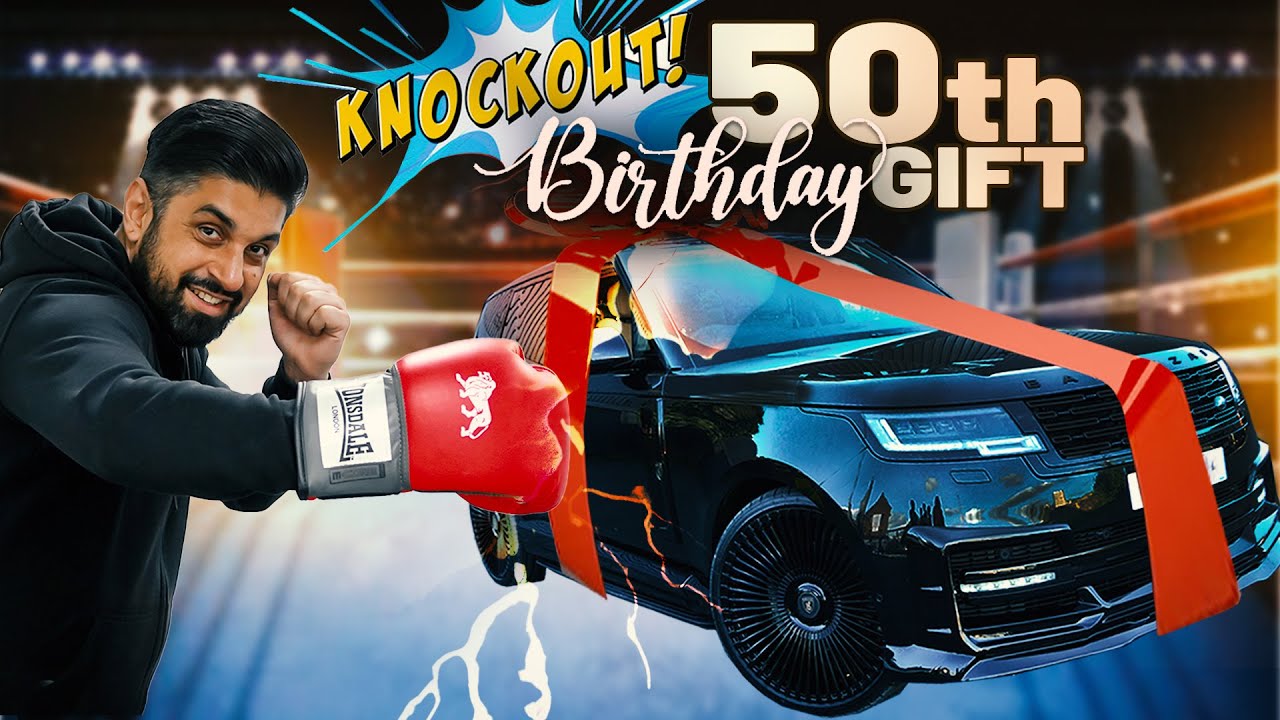 Knockout 50th Birthday Gift 🎁 | Range Rover - YouTube