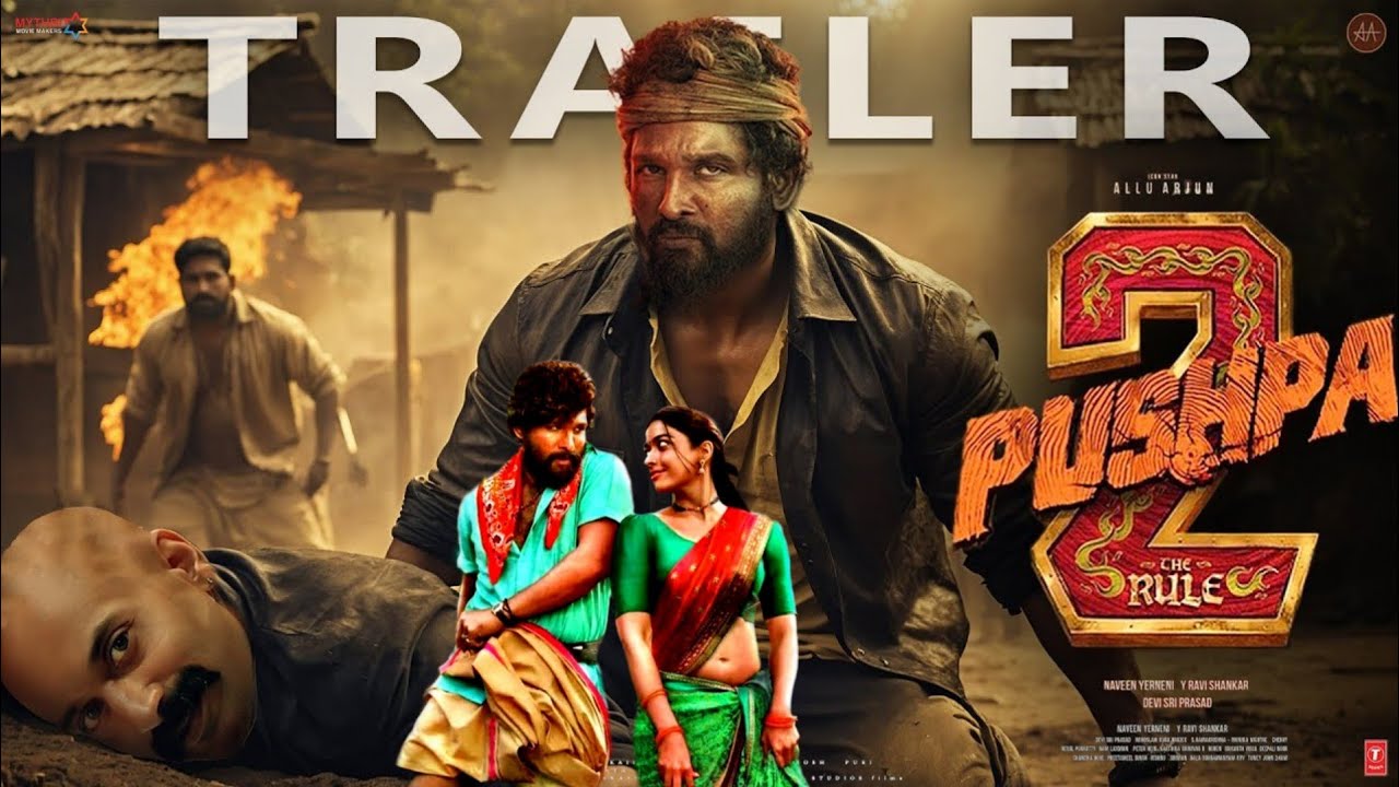 Pushpa 2 - The Rule | Official Trailer | Allu Arjun | Sukumar ...