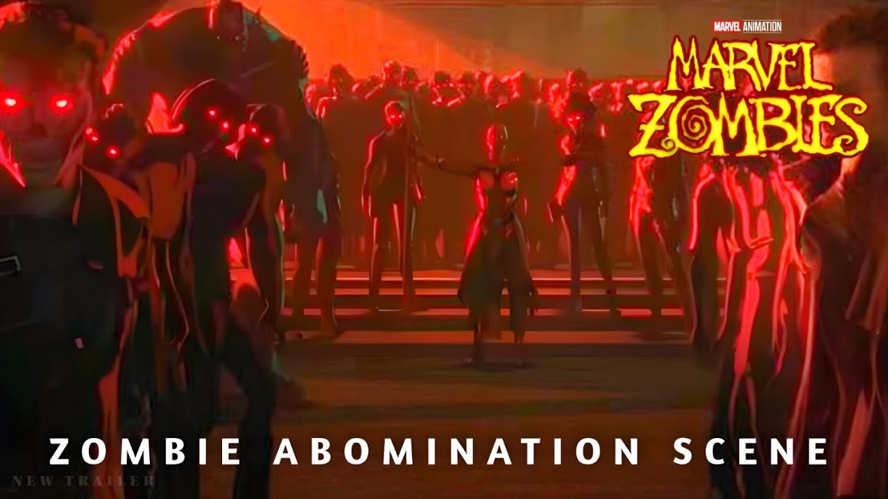 ZOMBIE ABOMINATION SCENE In In MARVEL ZOMBIES | Marvel Zombies First ...