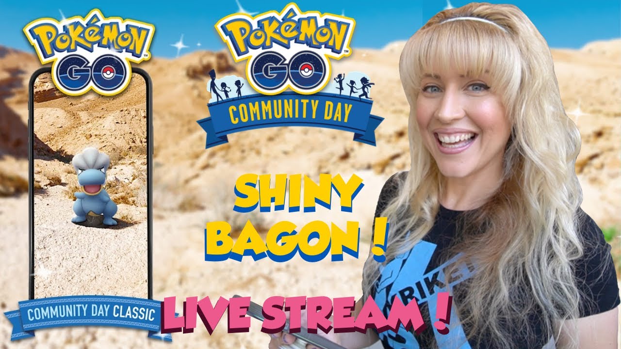 BAGON POKÉMON GO COMMUNITY DAY CLASSIC! - YouTube