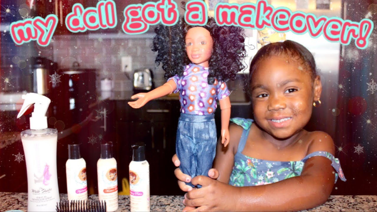 I GAVE MY AALIYAH DOLL A MAKEOVER! || TOY REVIEW || CORAGE DOLLS ...