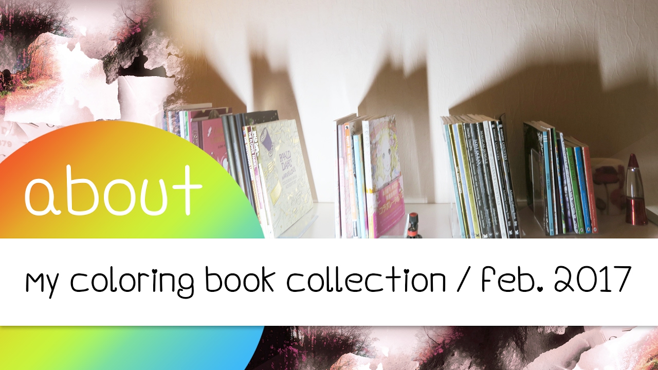 About - My coloring book collection - YouTube