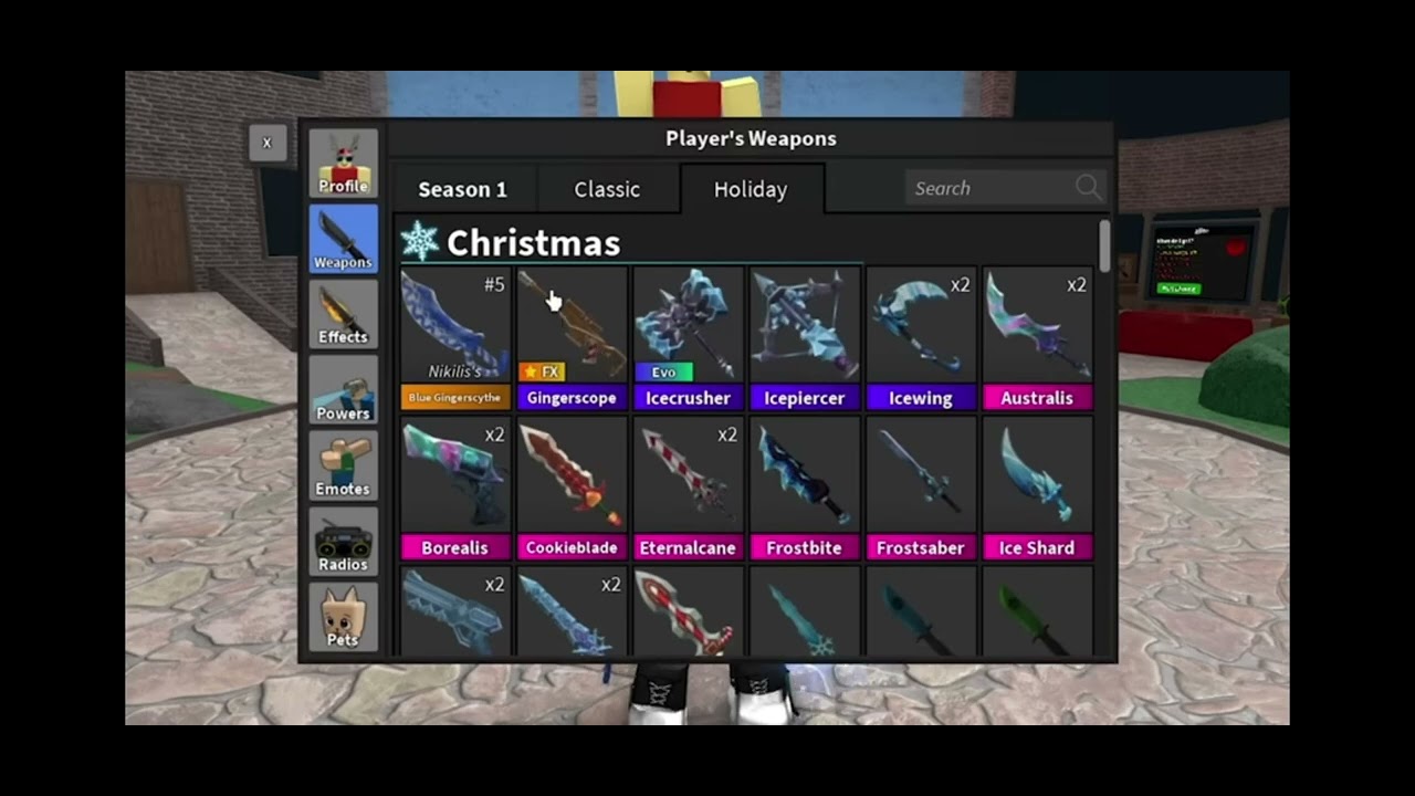 GIVING AWAY ALL MY STUFF IN MM2 #giveaway #roblox #mm2 #free - YouTube