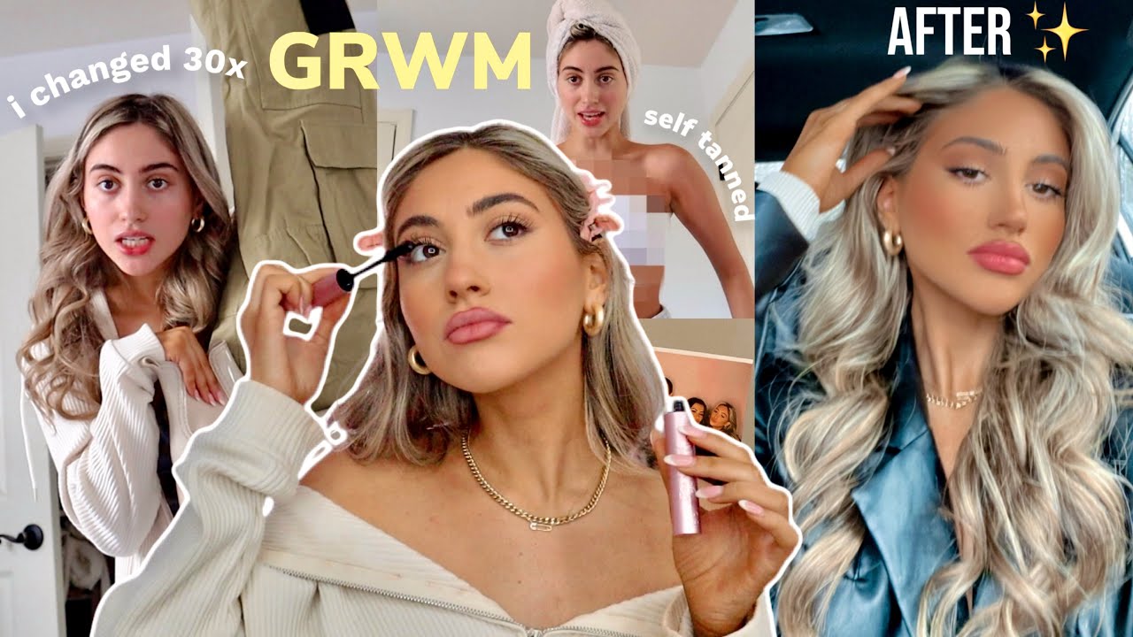 GRWM FOR AN INFLUENCER EVENT IN NYC *extreme glow up transformation* ft ...
