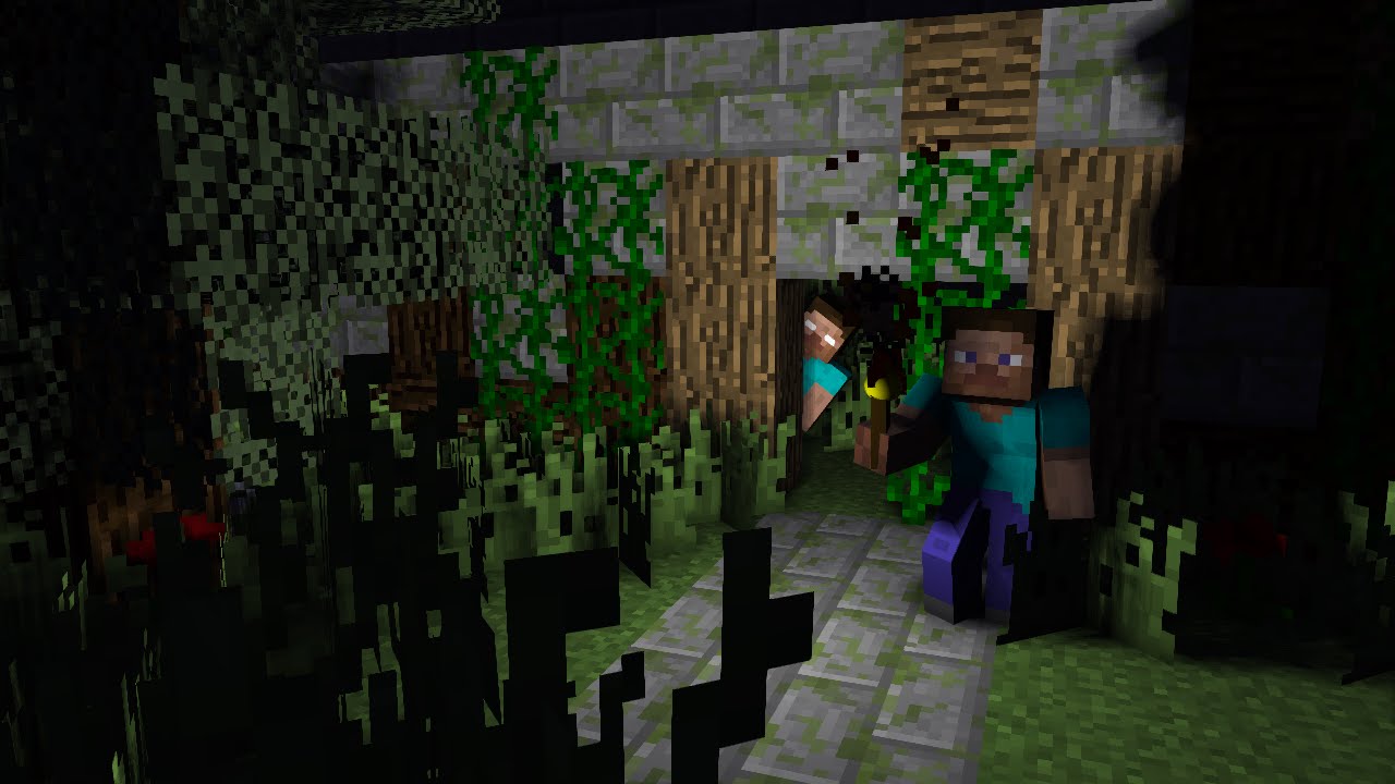 ล่าท้าผีที่บ้านฮีโร่บาย ghost Minecraft-animation - YouTube