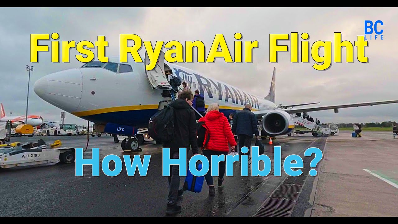 My First RyanAir Flight - How bad was it. - YouTube