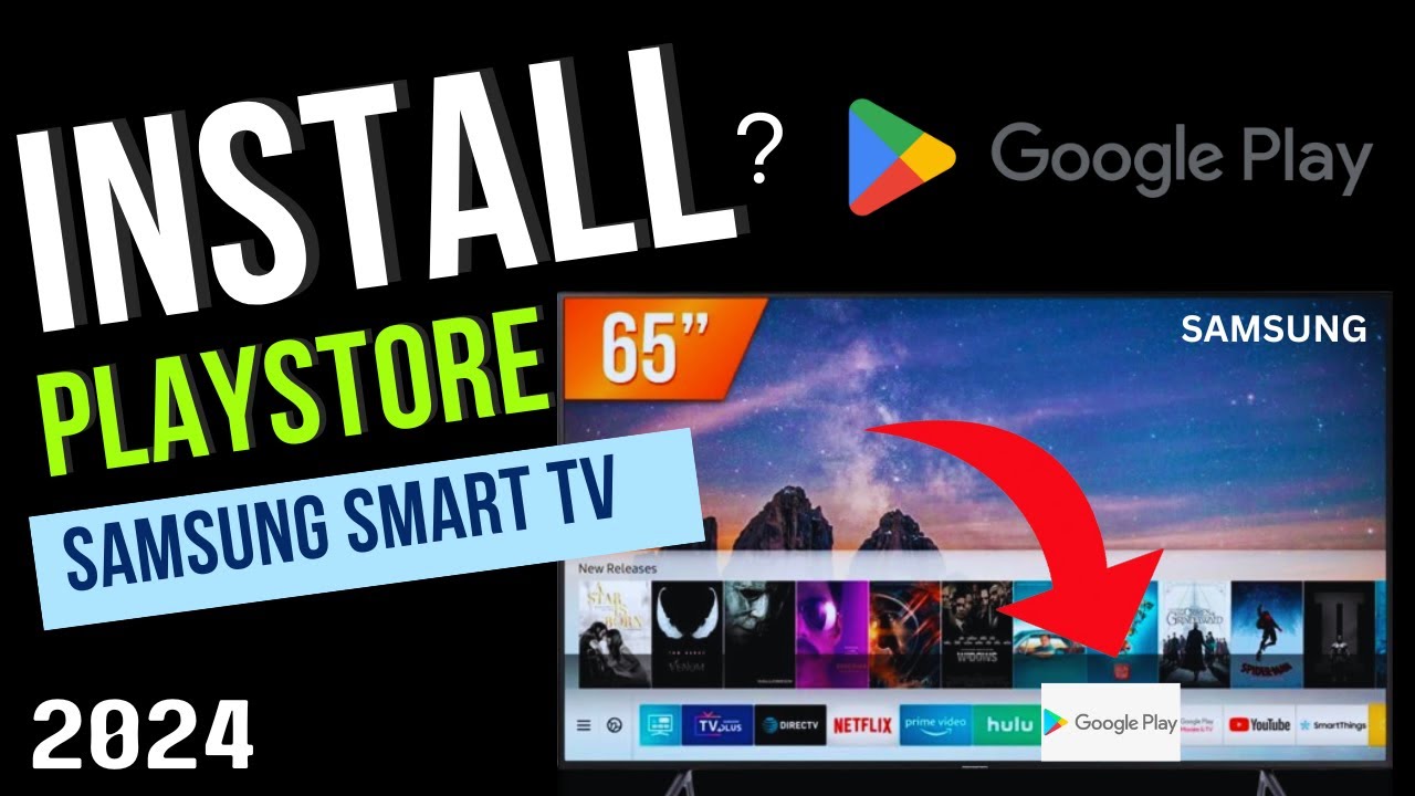 How to Install google playstore in samsung tv - YouTube