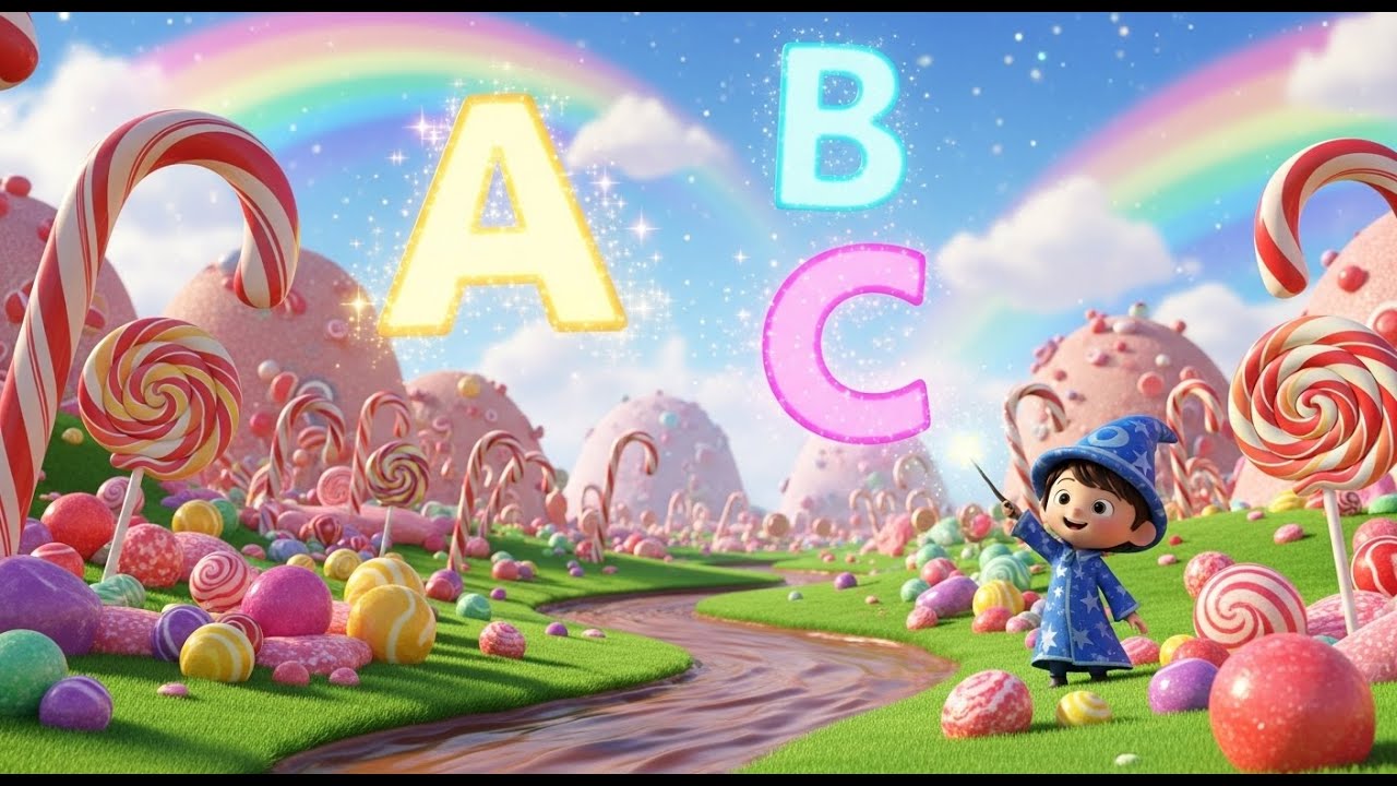 ABC Magic in Candy Land 🍭 | Learn Alphabet with Sweet Treats & Fun for ...