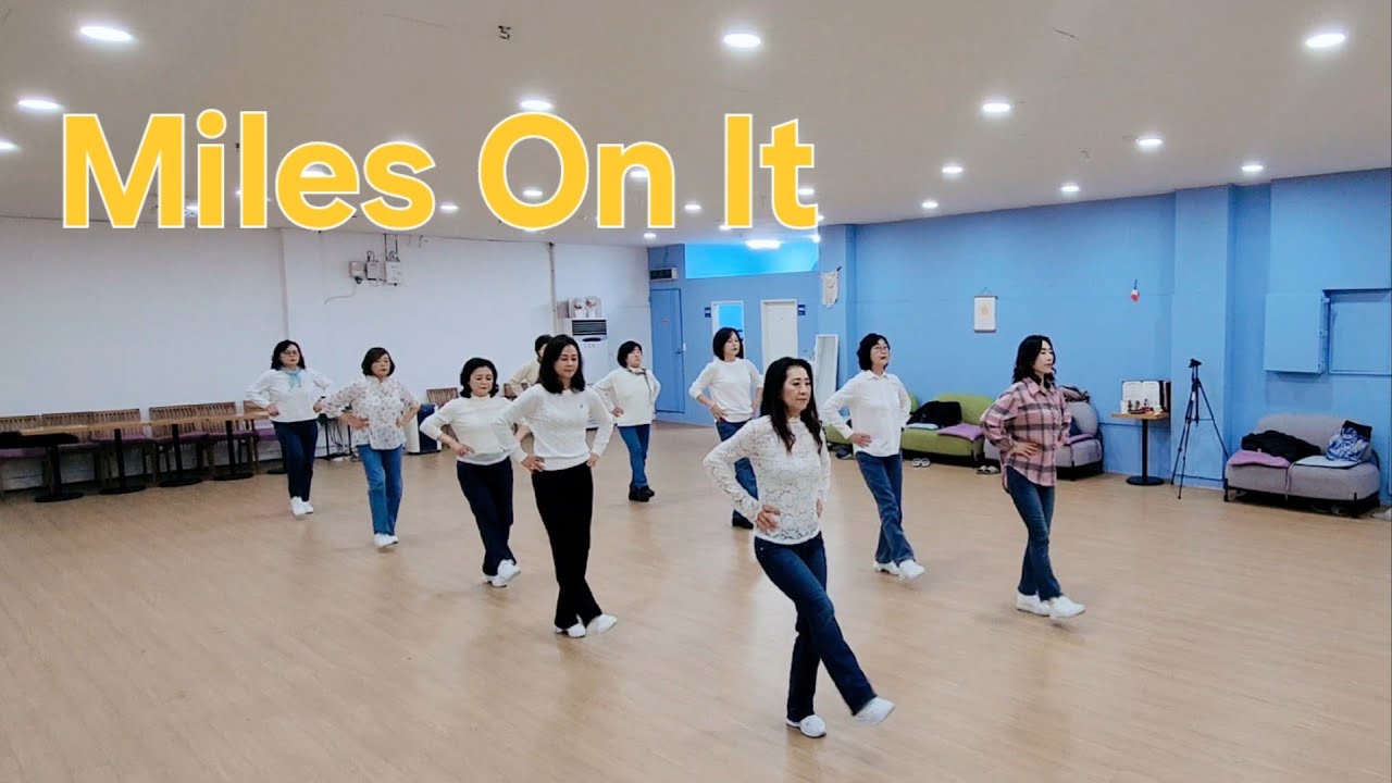 Miles On It/Linedance/Absolute Beginner - YouTube