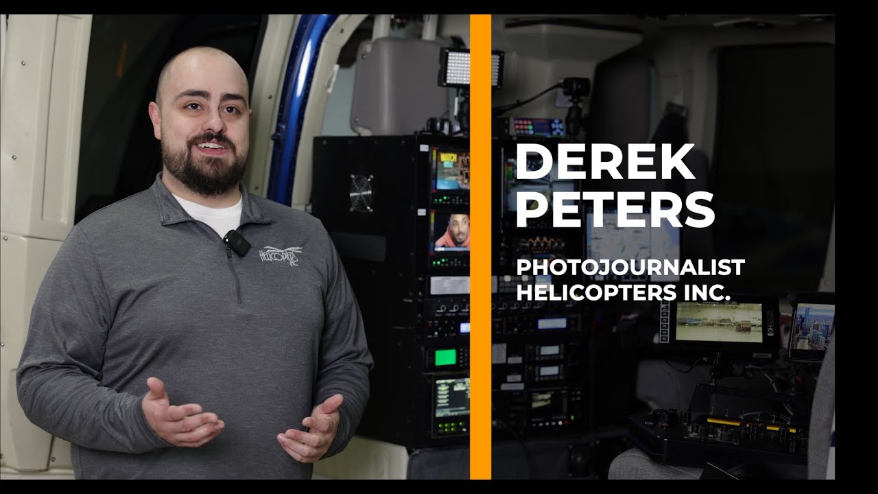 To Be a Aerial Photojournalist - Derek Peters - Helicopters Inc. - YouTube