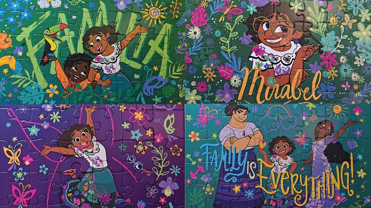 Disney Encanto COMPILATION Jigsaw Puzzles for Toddlers and Kids 🧩 - YouTube