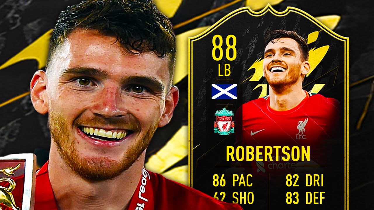 ANDREW! 👀 88 IF ROBERTSON PLAYER REVIEW - FIFA 22 ULTIMATE TEAM - YouTube