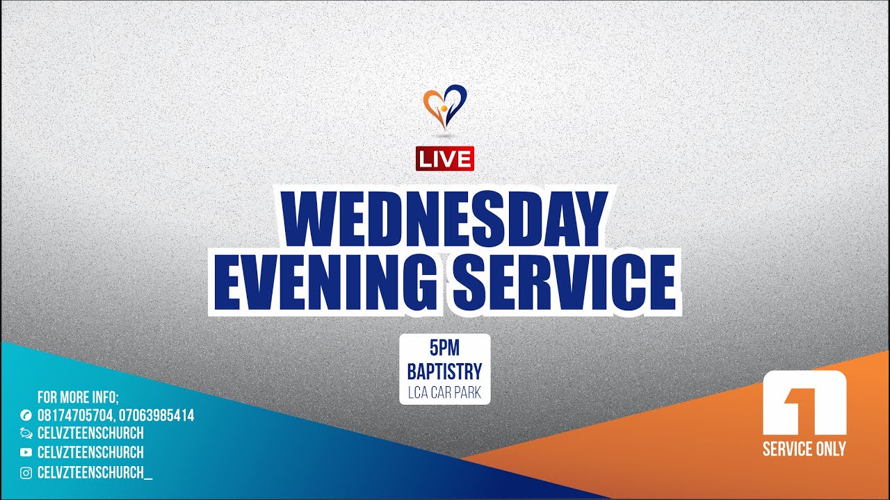 Wednesday Service Live - 2nd of November 2022 - YouTube