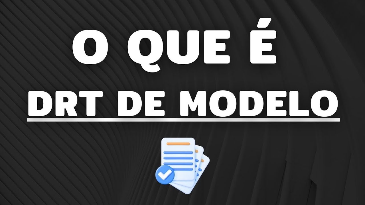 SAIBA O QUE É DRT DE MODELO PROFISSIONAL - YouTube