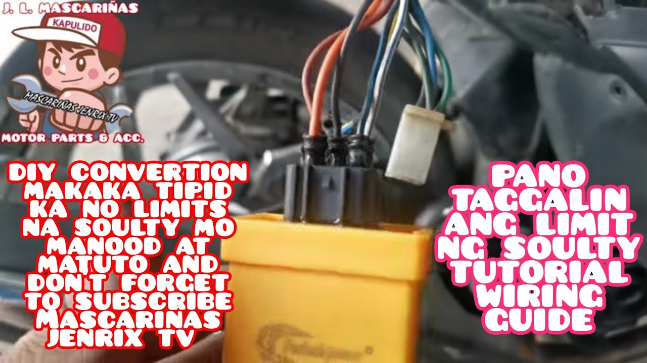 PAANO MAG CONVERT NG CDI PANG SPORTY SA SOULTY WIRING GUIDE FROM JENRIX ...