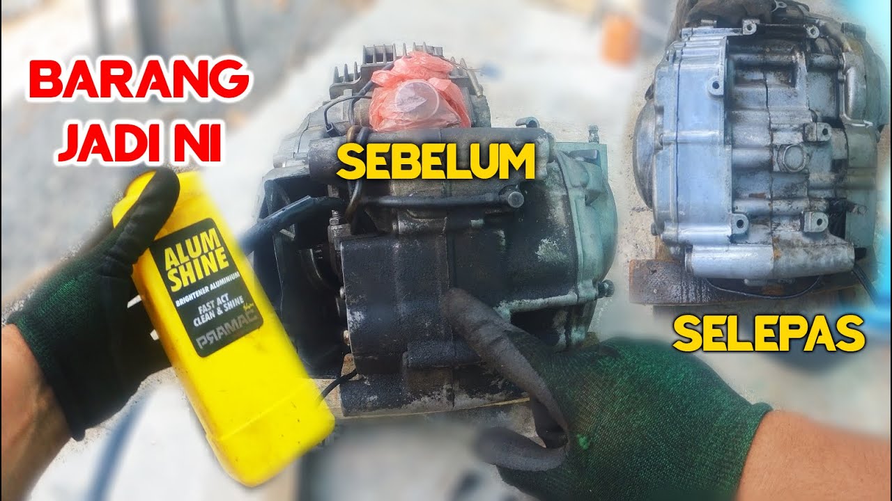 #238 : CUCI ENJIN GUNA ALUMSHINE MEMANG PADU WAKNAT - YouTube