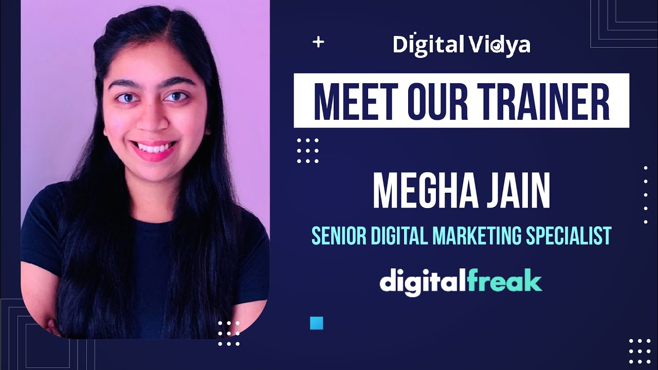 Meet Our Expert Trainer – Megha Jain - YouTube