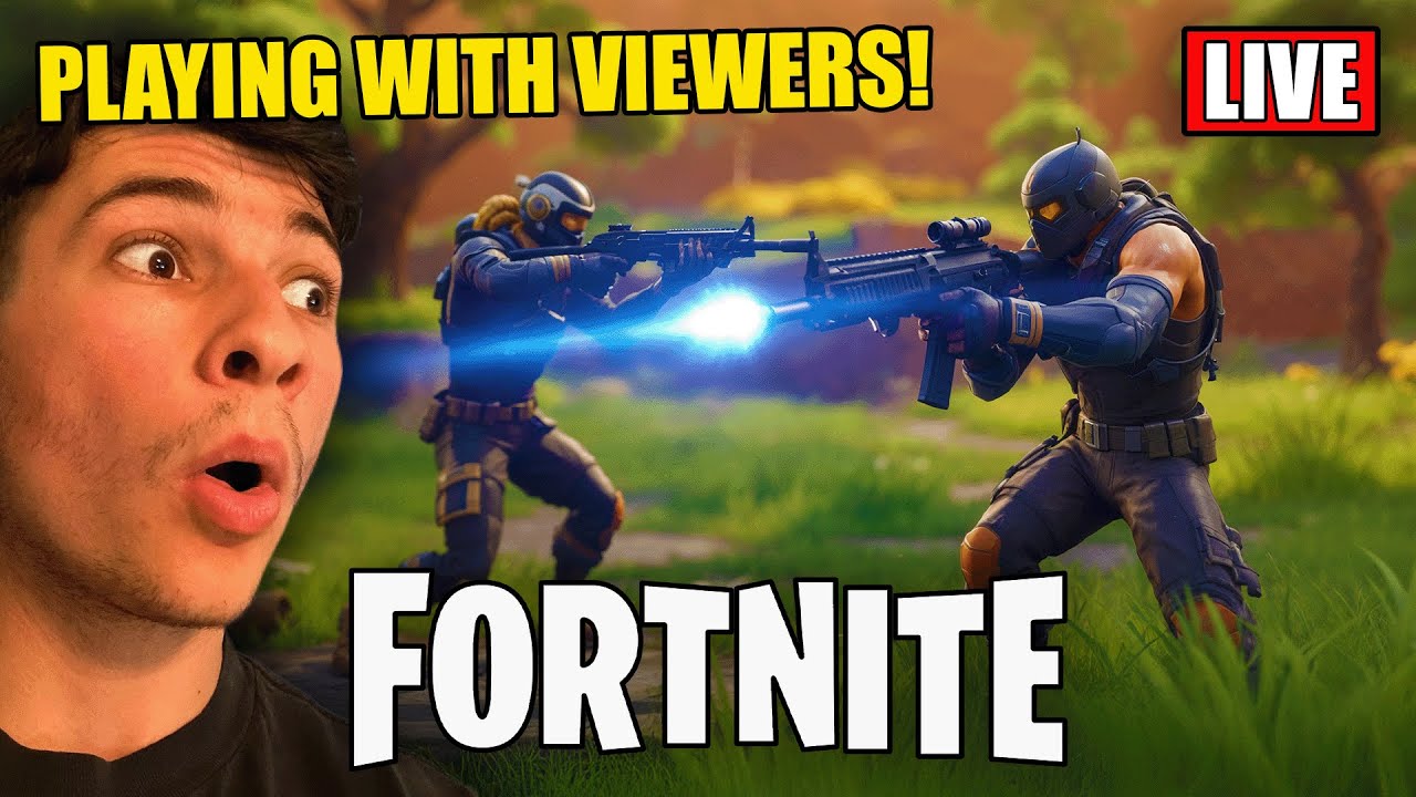Having Fun In Fortnite With Viewers Come Join - YouTube