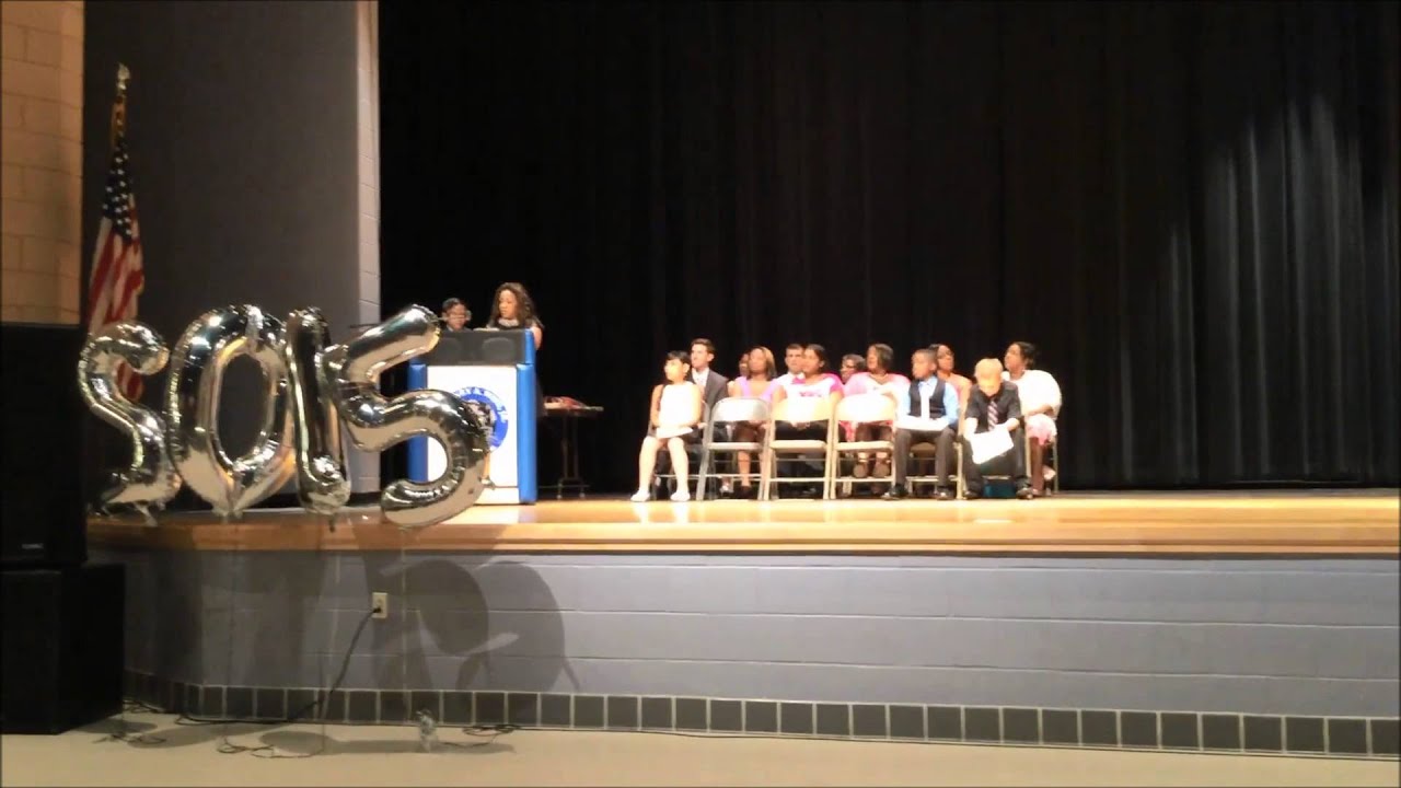 Hunter's 6th Grade Promotion Ceremony Speech Clip - YouTube
