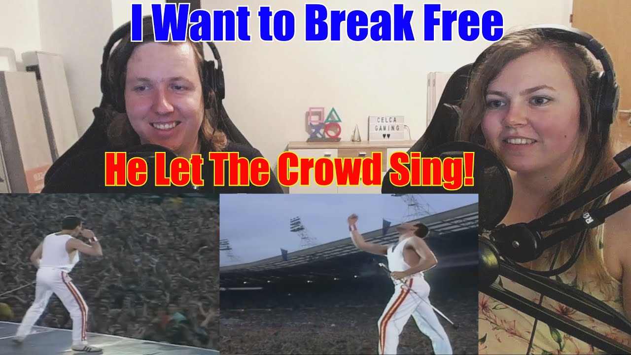 Couple First Reaction To - Queen: I Want To Break Free [Live] - YouTube