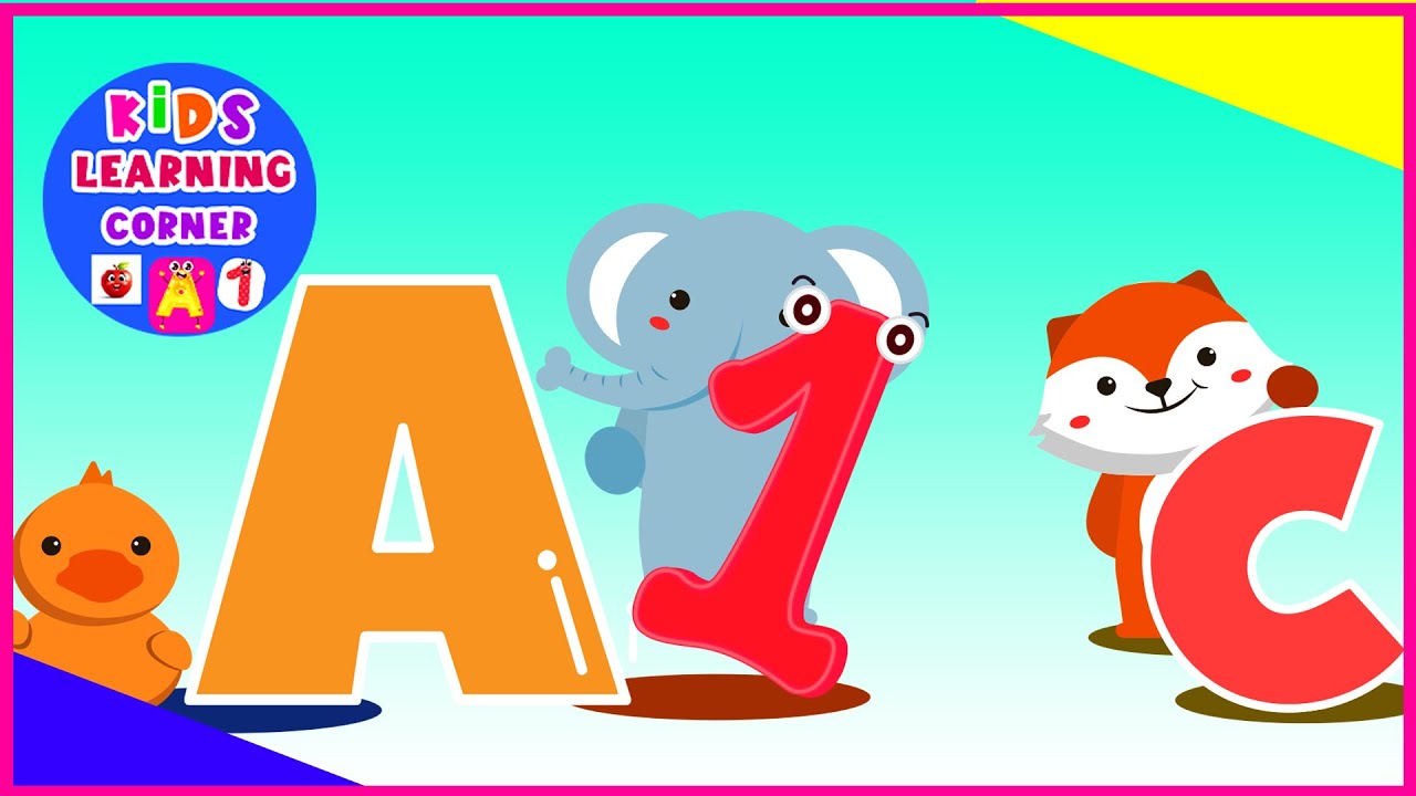 ABC &123 Learning For Toddlers | ABC and Numbers For Preschool | ABC ...