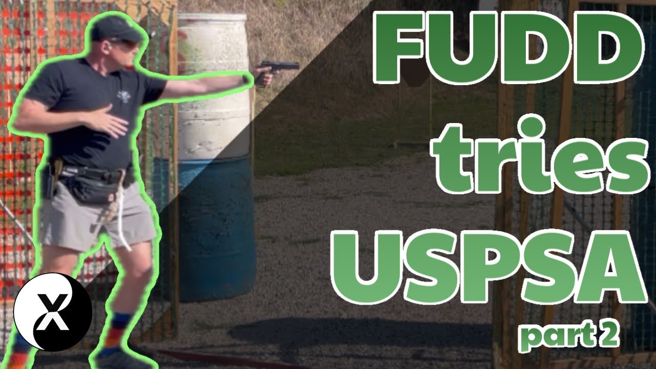FUDD tries USPSA (pt. 2) - 1911 Single Stack - YouTube