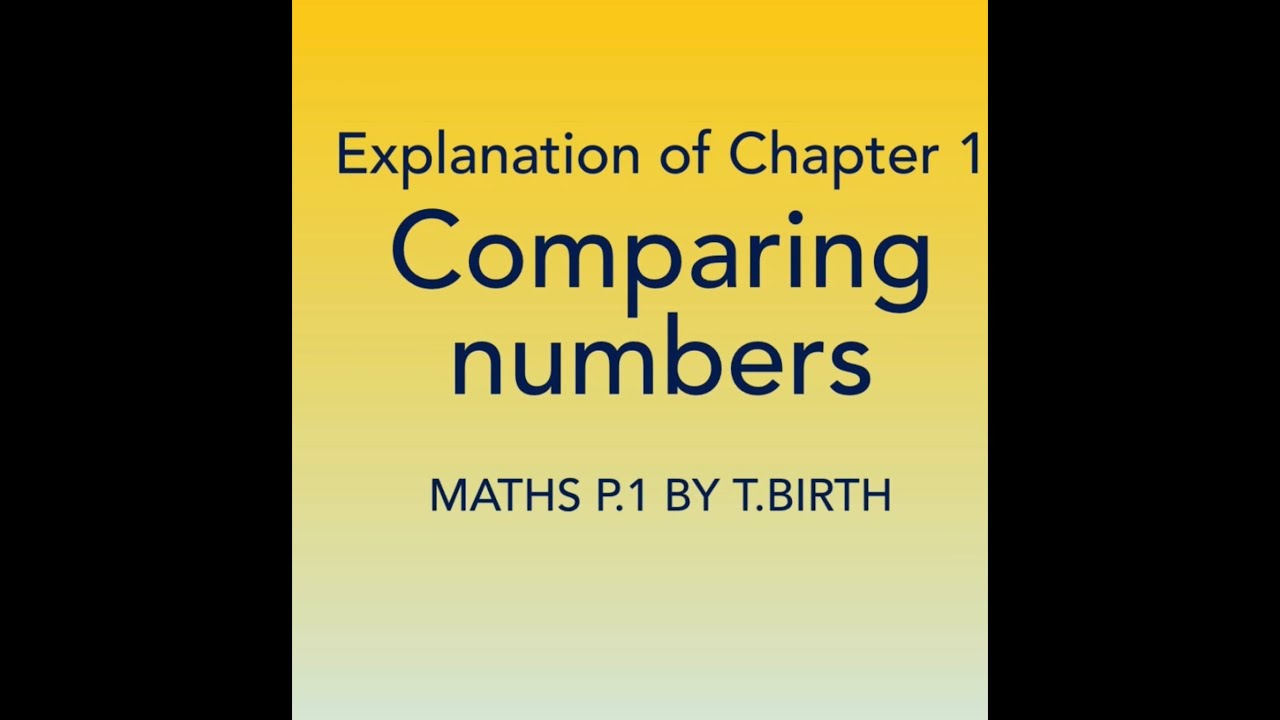 Comparing numbers: การเปรียบเทียบจำนวน (Maths ป.1) - YouTube