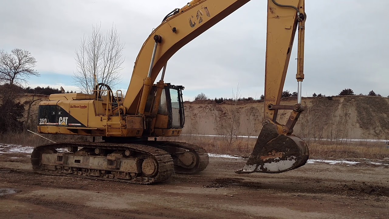 Cat 350L Excavator - YouTube
