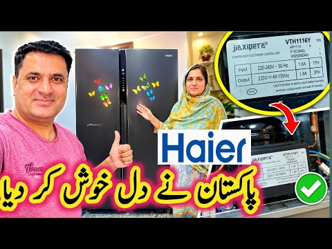 Haier Pakistan ny Dil Khush Kr dia|Haier HRF-622 Refrigerator| Amazing Customer Service in Pakistan