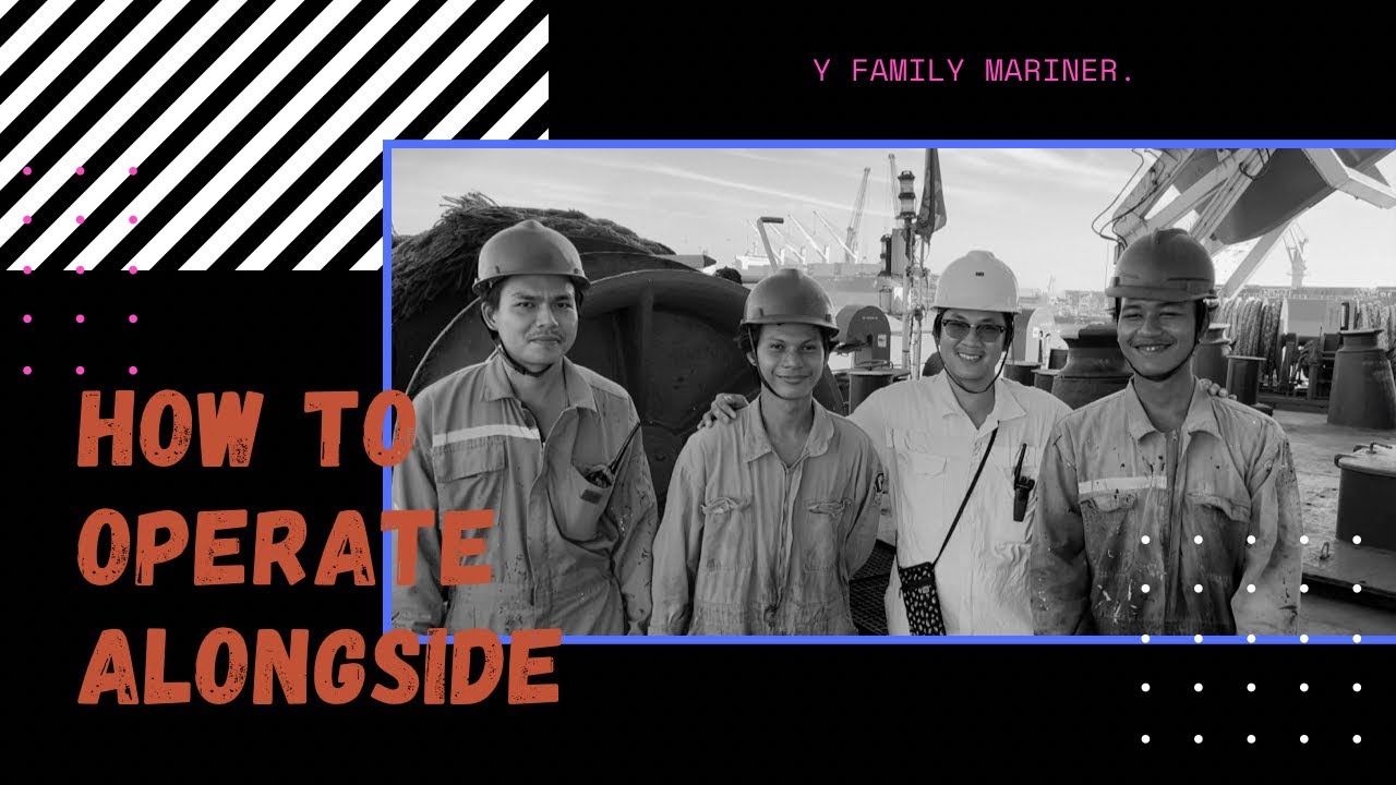 Ship's Mooring and Berthing procedure! How to operate Aft Mooring ...