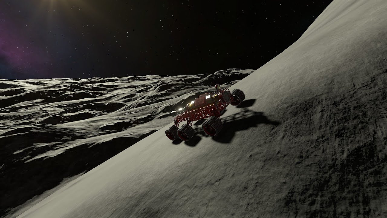 KSP2 Ike Rover Timelapse Day 2 - Climbing the stratovolcano - YouTube