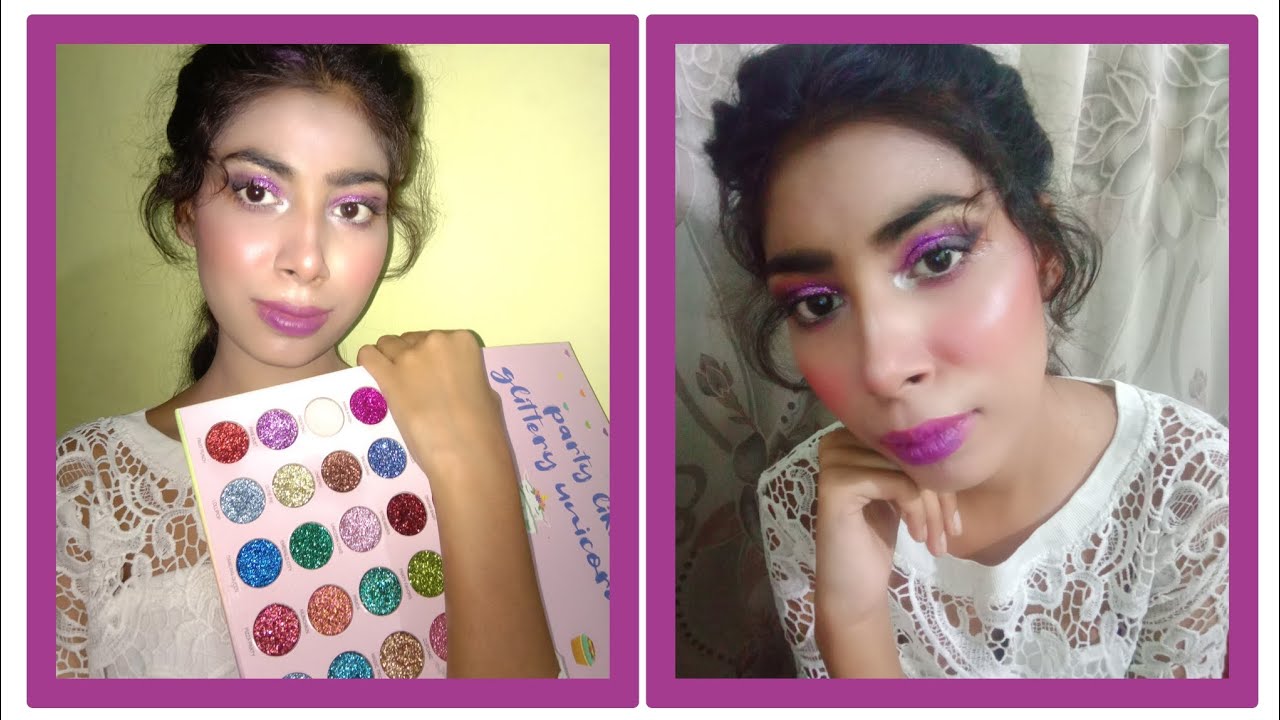 Sexy Purple Eyes Make Up Tutorial Sherylkhan Make Up Tutorial Youtube