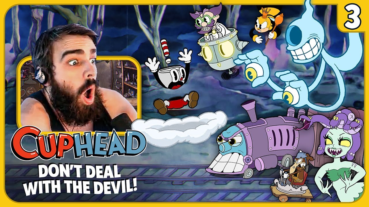 All-Abord! Next Stop... Hell - Cuphead [Part 3] - (Full Playthrough) - DarkViperAU - YouTube