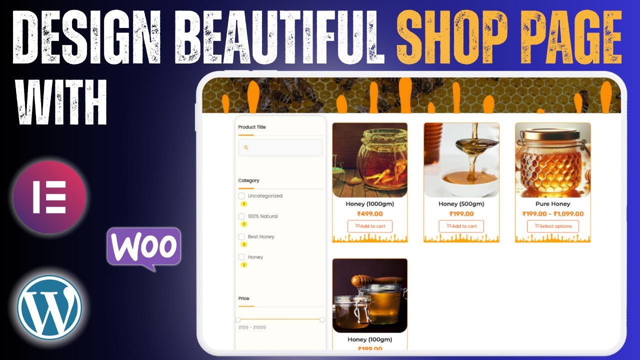 How To Create Custom Shop Page In Woocommerce | Elementor Tutorial 2025 ...
