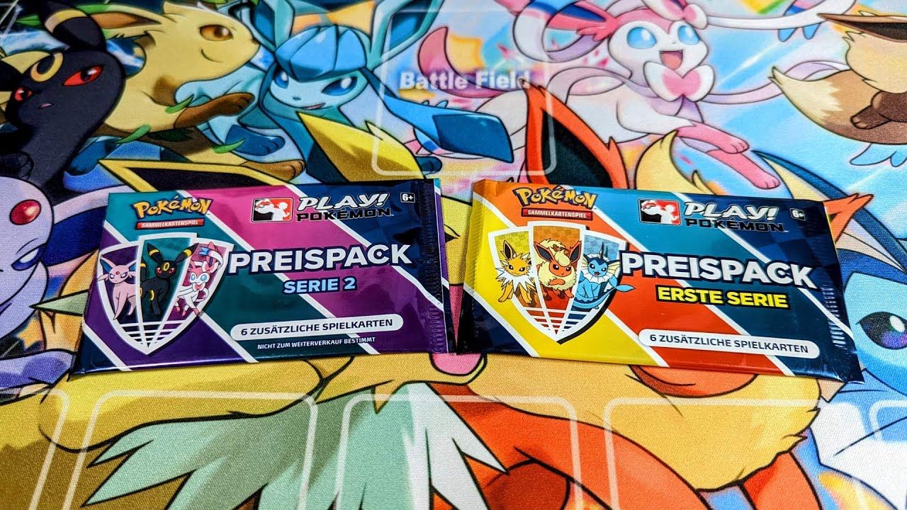 German Play! Pokémon Prize Pack Series 1 & 2 Opening! - German Umbreon ...