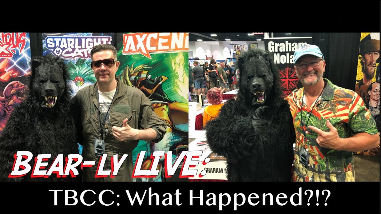 Bear-ly LIVE: Tampa Bay ComicCon 2023 - What Happened?!? - YouTube