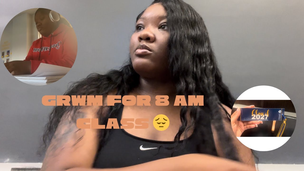 Get Ready With Me For 8am Class At My PWI - YouTube