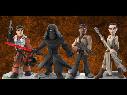 Disney Infinity 3 Star Wars The Force Awakens Figures Gameplay ...