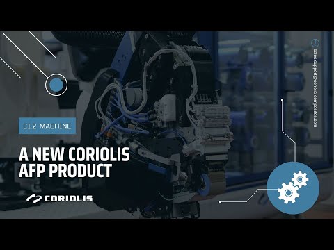 C1.2 : New AFP Coriolis Composites machine - YouTube