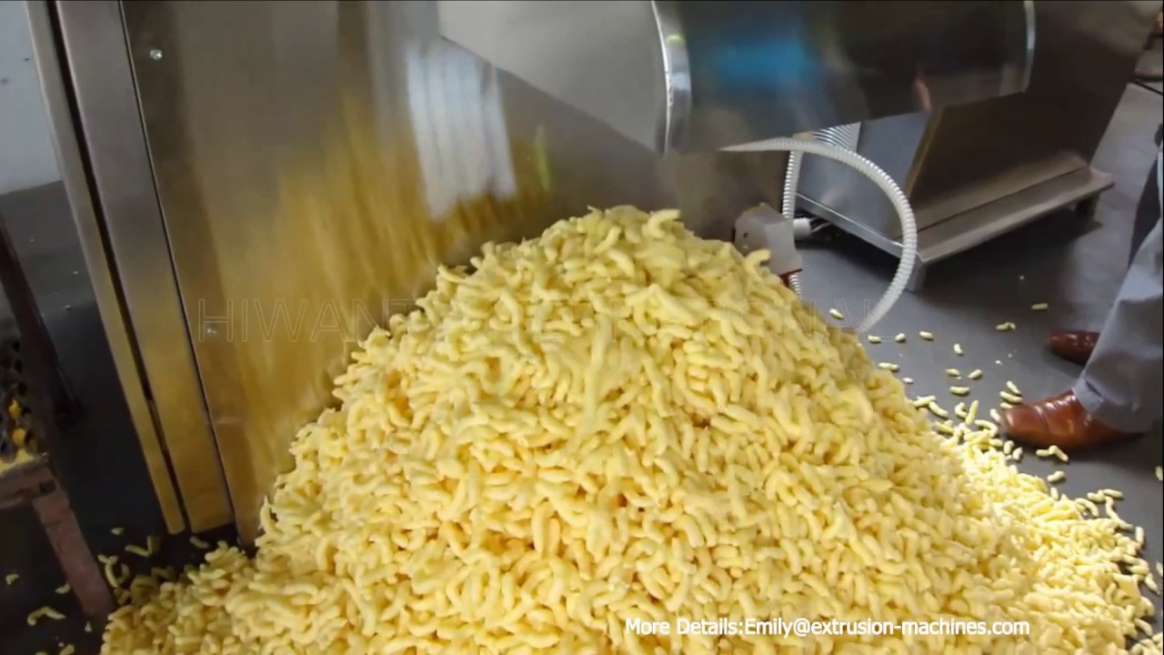 Professional corn sticks processing equipment,manufacture machine - YouTube