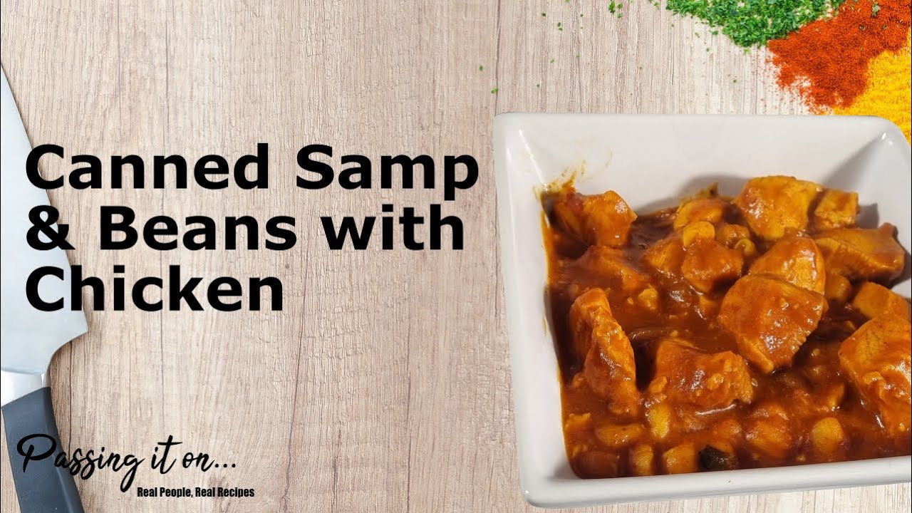 Samp & Chicken Recipe - YouTube