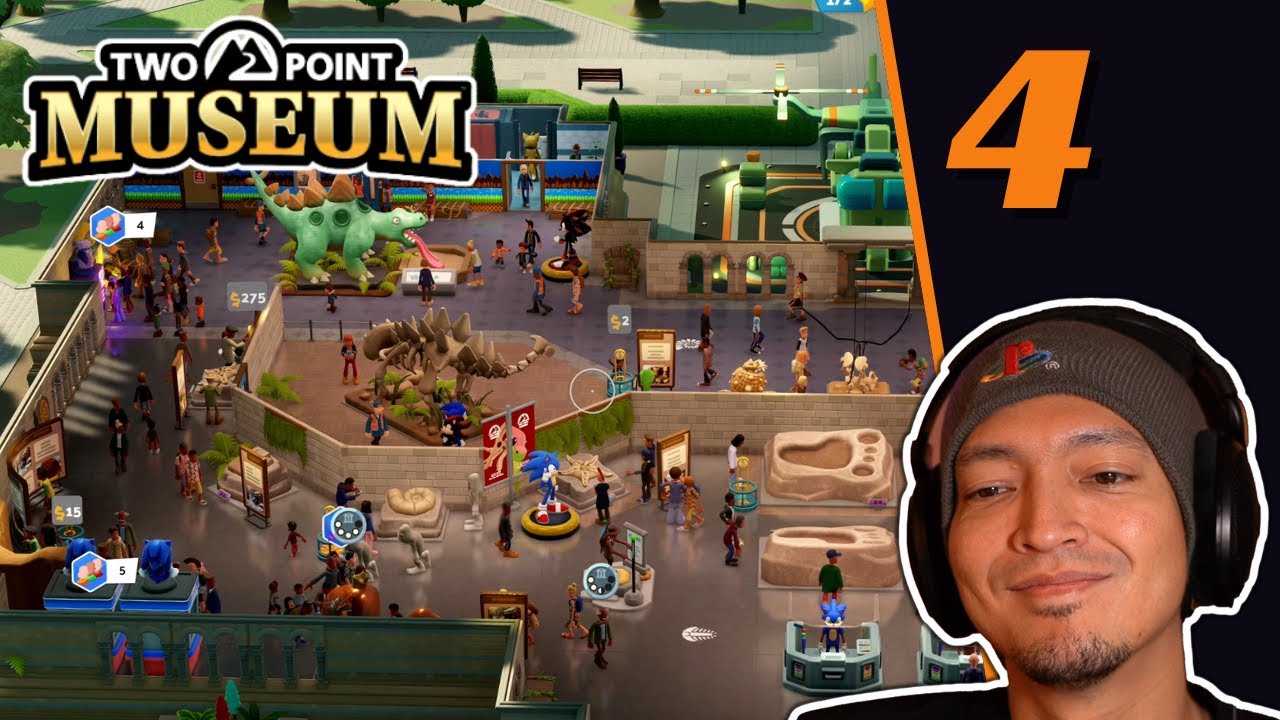 Two Point Museum - Part 4 - Our first museum is looking good! - YouTube