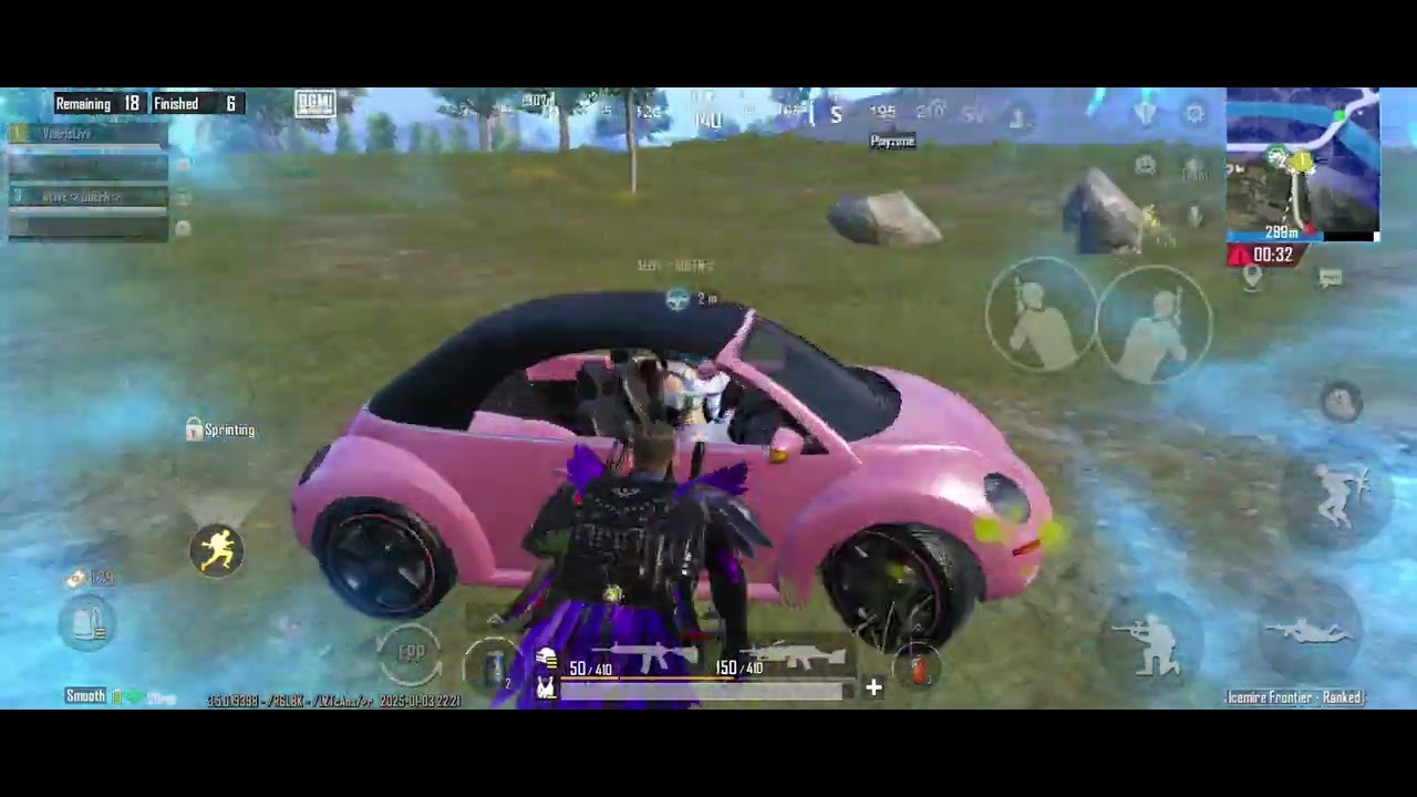 NEW PINK CUTE CAR IN BGMI | - YouTube