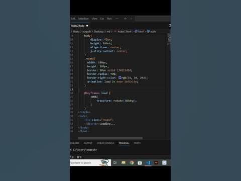 Html css ||web site loader 📄📃|| #viral #ytshorts#html #css #shortsfeed ...