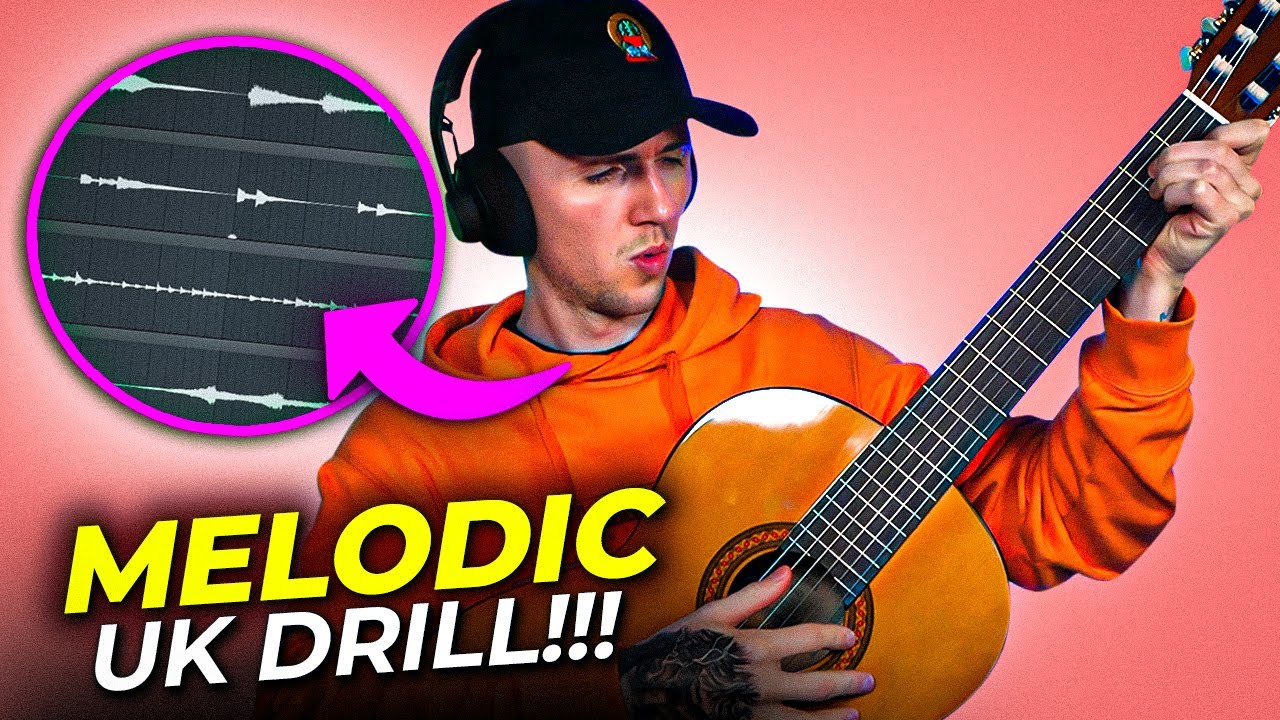 Making A Melodic UK Drill Beat With A Real Guitar! (Central Cee Type ...