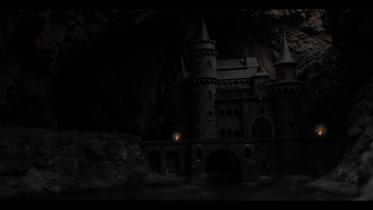 Dark Underground Castle Scene | Eerie Vibes & Creepy Sounds - YouTube